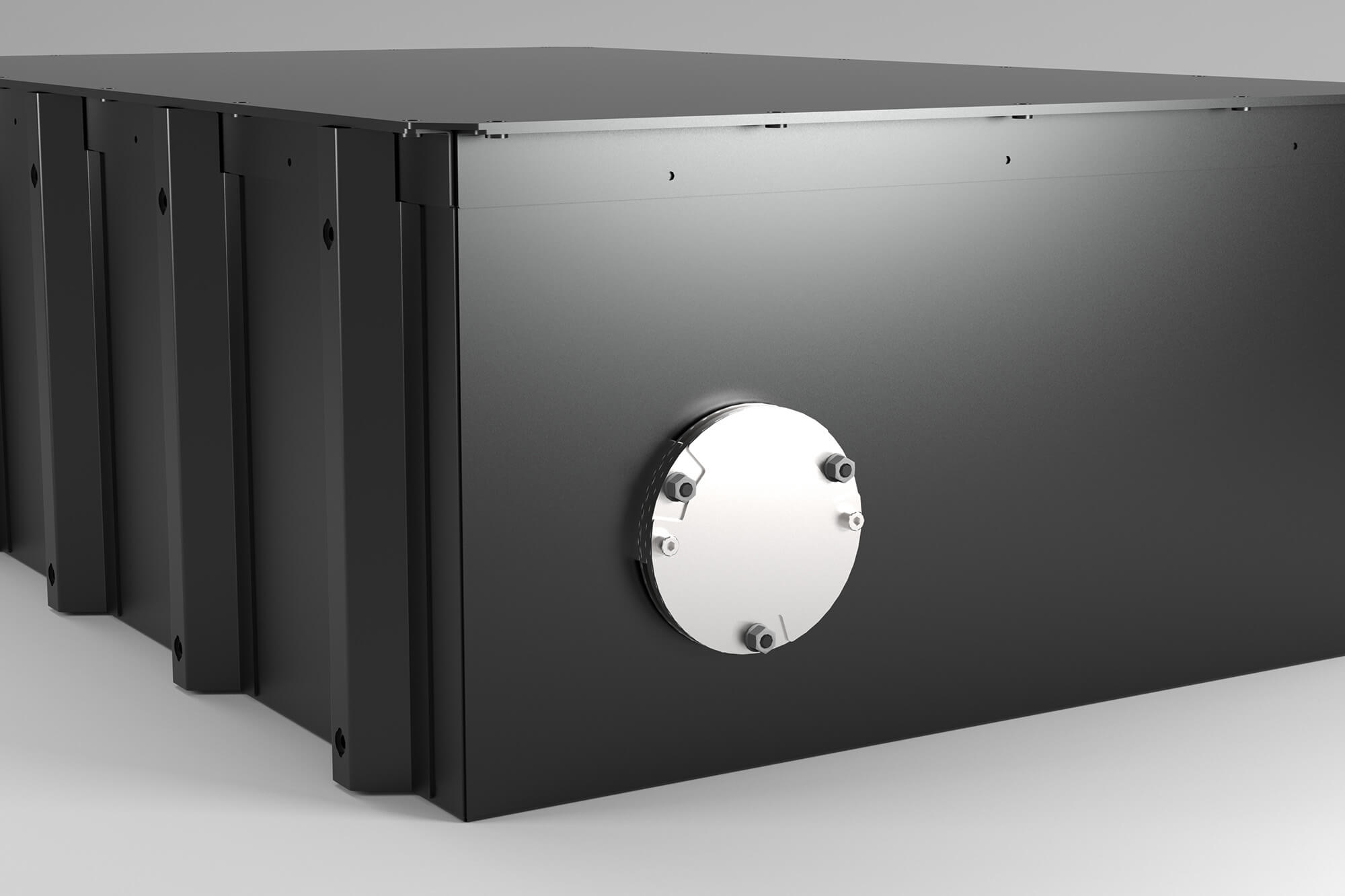 Patented safety valve for lithium-ion battery housing